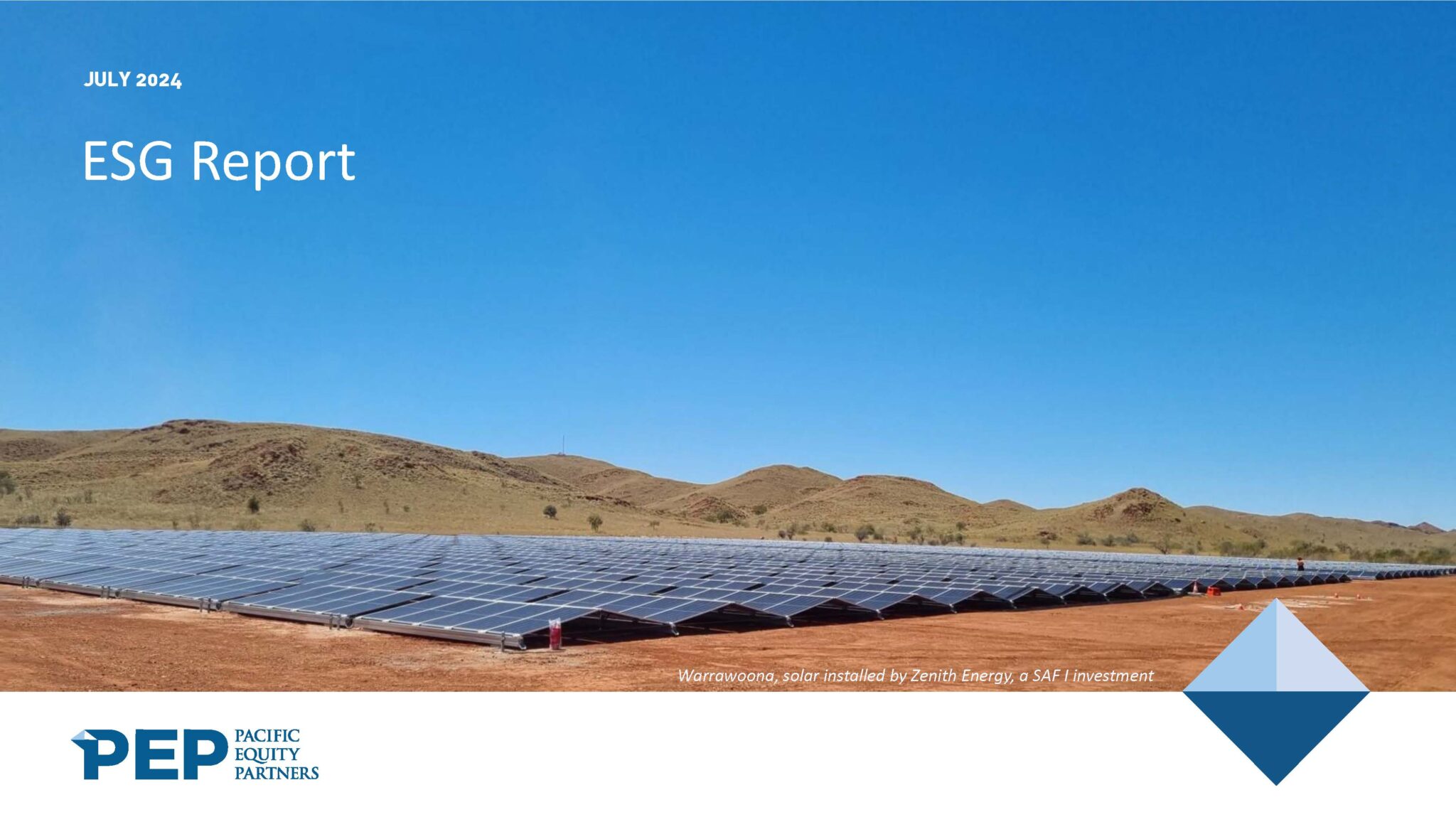 Responsibility - Pacific Equity Partners